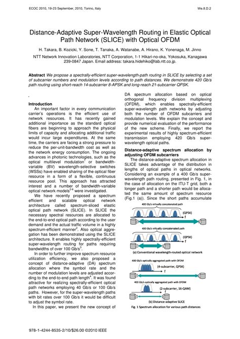 Pdf Distance Adaptive Super Wavelength Routing In Elastic Optical Path Network Slice With