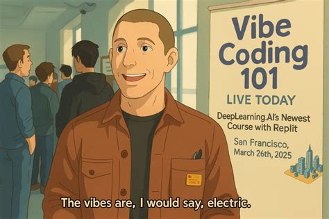 New Course Is Live Vibe Coding 101 With Replit Is Available For Free Today On Deeplearning Ai