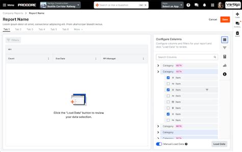 enhance efficiency and control with the 360 reporting load data button