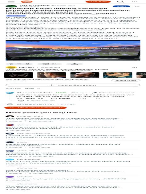 Minecraft Error Internal Exception Io Nettyhandler Codec