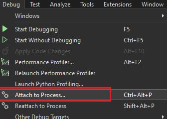 Debugging An ASP Net Core Sub Application Under ASP NET Root App When Running In IIS Express