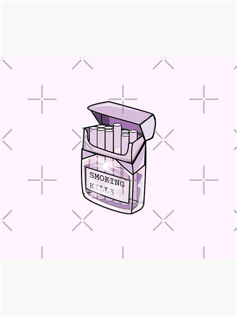 Aesthetic Cigarette Pack L Smoking Poster For Sale By Bossin Redbubble