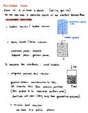 Maximizing Multiphase Flows Reactors Interfacial Dynamics Course Hero