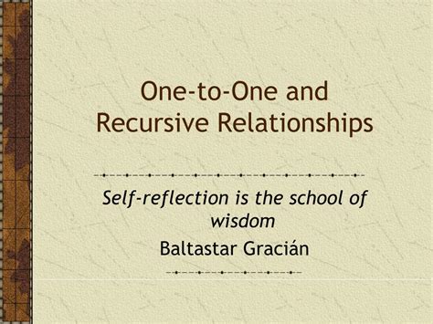Ppt One To One And Recursive Relationships Powerpoint Presentation
