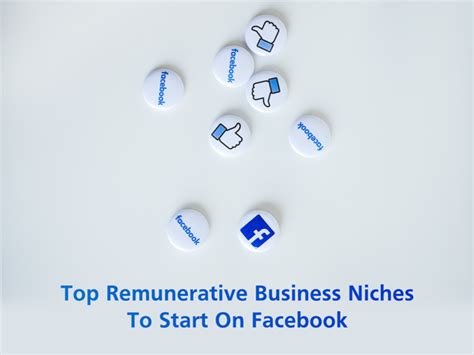 Top 10 Remunerative Business Niches To Start On Facebook Blogwithvk