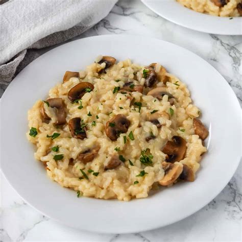 Portobello Mushroom Risotto