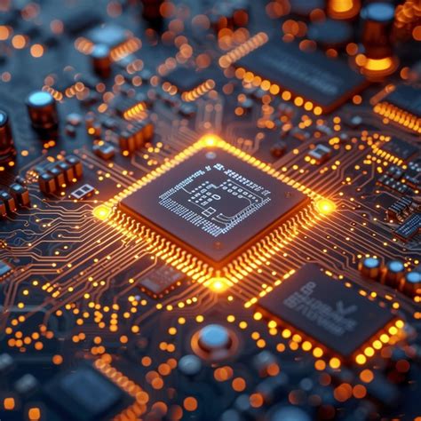 Premium Photo Ai Circuit Network In 3d Microprocessor Complexity