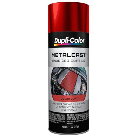 Dupli Color Red Metalcast Paint 11oz Dupli Color Red Metalcast Paint 11oz