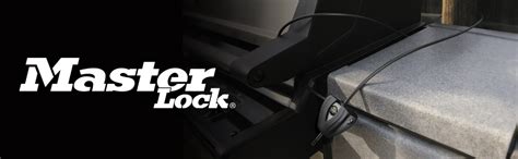 Amazon Com Master Lock Black Python Bike Lock With Key Adjustable Metal Cable Lock Has A