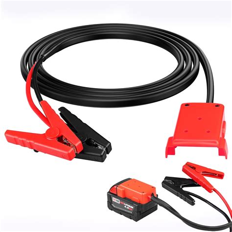 Amazon.com: Yunerz Jumper Starter for Milwaukee M18, Battery Jumper Starter Cables Automotive ...