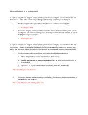 Mastering Lists And Procedures AP Create Task Guide Course Hero