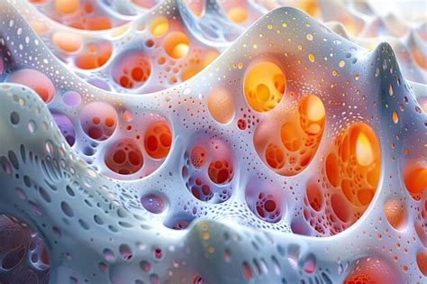 Fractal Patterns Complex Holographic Fractal Patterns Premium Ai