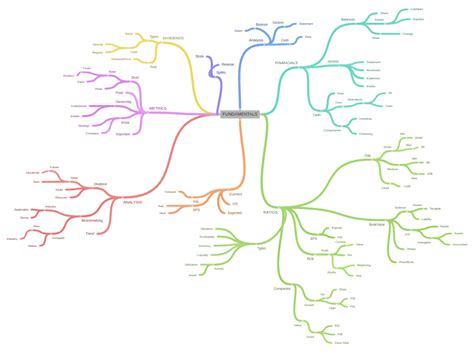 Fundamentals Coggle Diagram