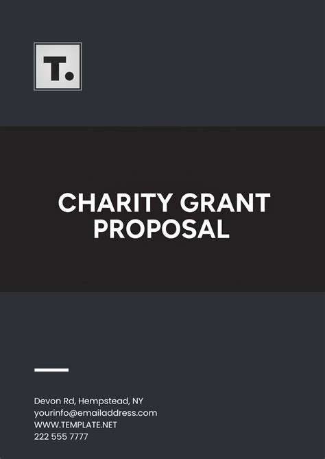 Free Sample Non Profit Grant Proposal Template To Edit Online