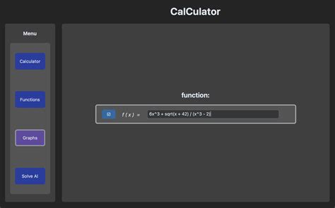 Github Brmattoscalculator Calculator With Modern Gui For Calculus