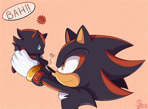 Shadow The Hedgehog Chao And Shadow Chao Sonic Drawn By Quark196