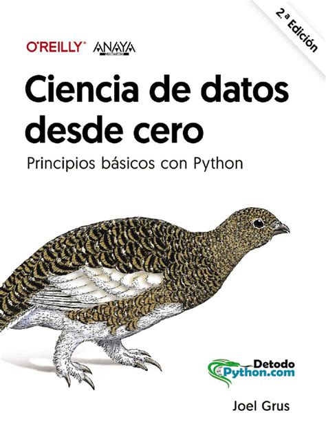 Ciencia De Datos Desde Cero Principios Básicos Con Python 2a Edi Pdf