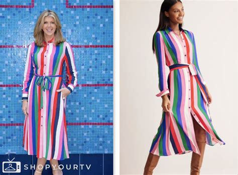 Good Morning Britain September 2024 Kate Garraways Rainbow Stripe