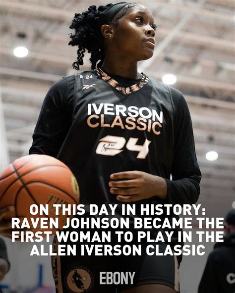 “raven Johnson From Historic Iverson Classic Moment To Leading South