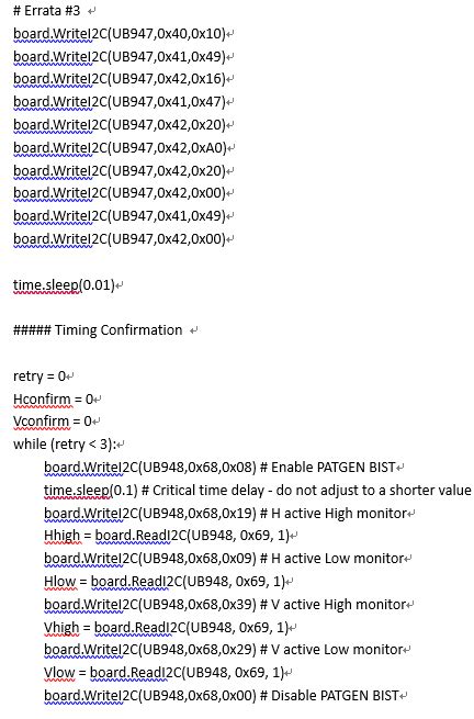 DS90UB947 Q1EVM 947 948 Initialization Interface Forum Interface TI E2E Support Forums