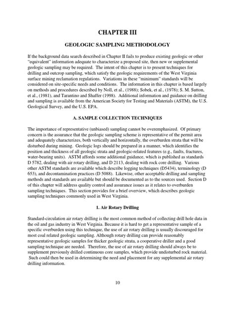 Pdf Geologic Sampling Methodology Dokumen Tips