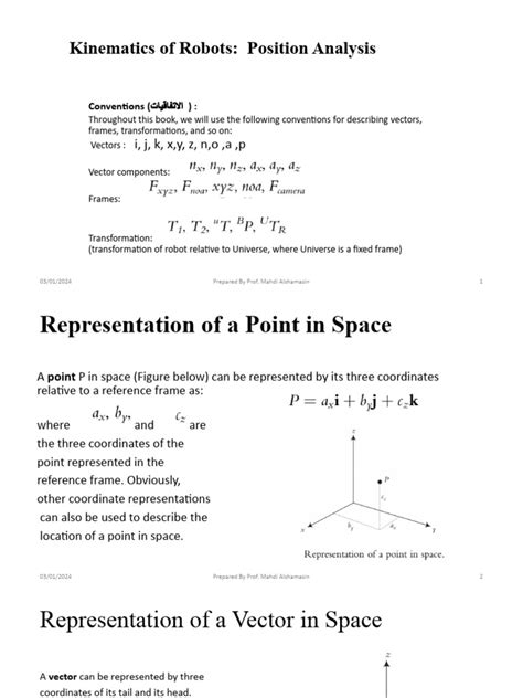 Chapter 4 Kinematics Of Robots Pdf