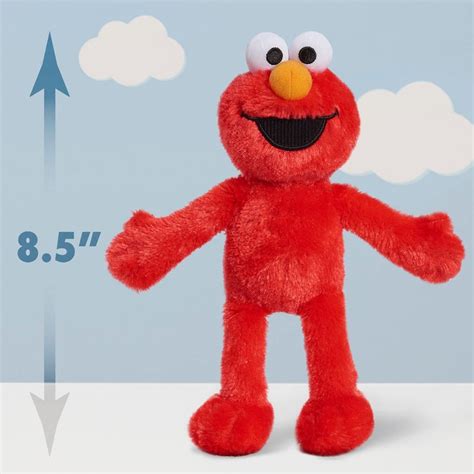 Sesame Street Friends Elmo And Abby Cadabby 8 Inch 2 Piece Plush Stuffed