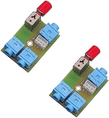 Amazon Com HiLetgo Pcs Audio Switching Board Mm Audio Input A B Optional Output Audio