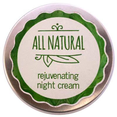 Buy All Natural Rejuvenating Night Cream Online Faithful To Nature