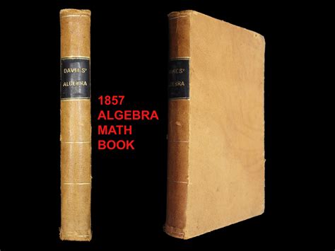 Algebra Mathematics Books