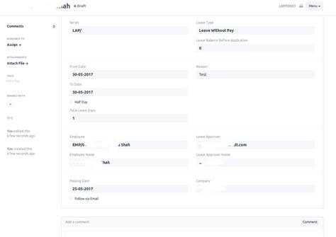 Employee Leave Application Workflow Frappe Hr Frappe Forum