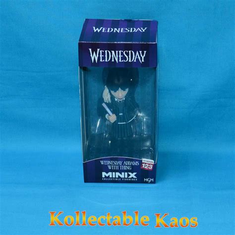 Minix Wednesday Wednesday Addams With Thing 123 Kollectable Kaos