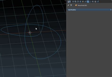 Modeling Ways To Animate Edge Loops Sliding Along A Torus Knot Blender Stack Exchange