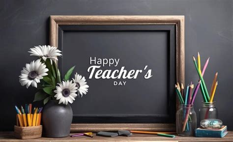 Premium Psd Beautiful Classroom And Chalkboard With A Dark Grey Color