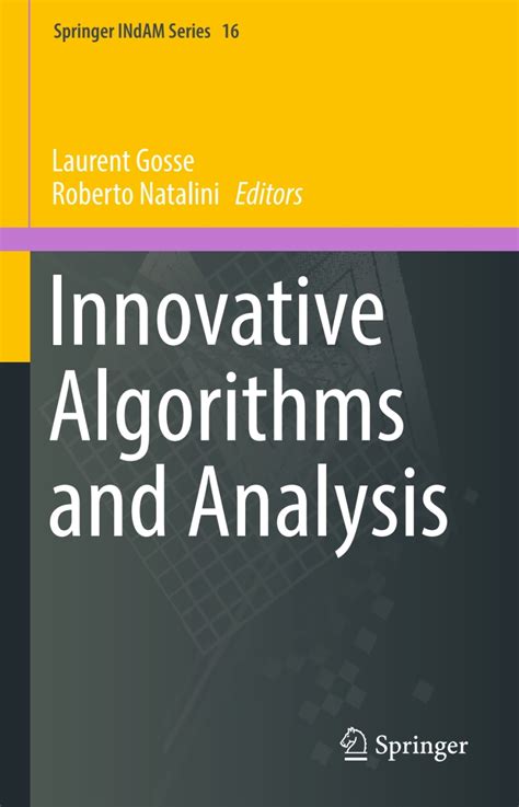 Innovative Algorithms And Analysis Premiumjs Store