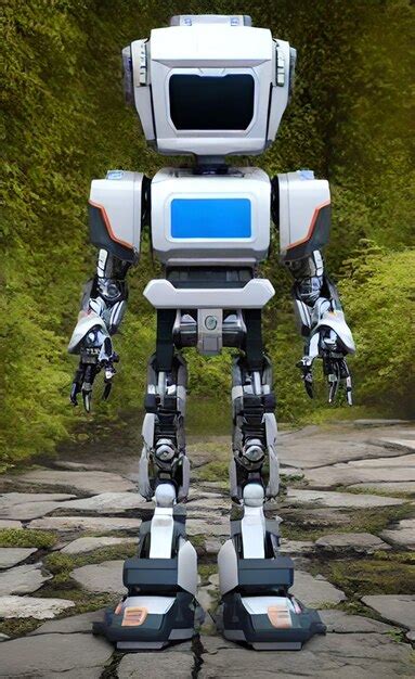 Premium Photo Robot Android
