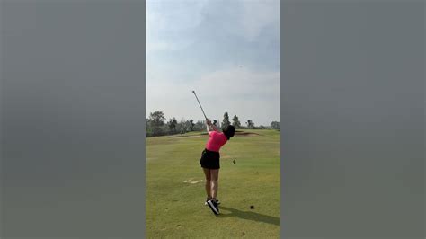 깔끔하고 디봇내기 정혜윤프로의 아이언샷🖤🩷태국골프 골프동계캠프 Klpga정혜윤프로 Golfswing 여자프로골퍼 여자골프스윙 골프스윙 Youtube