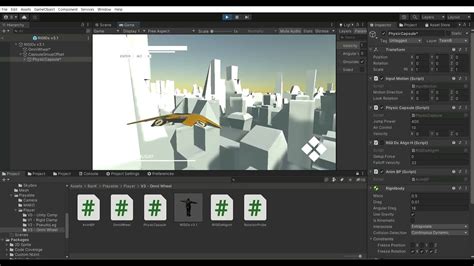 Unity Larger Scale Cities Physic Based Character Controller Youtube