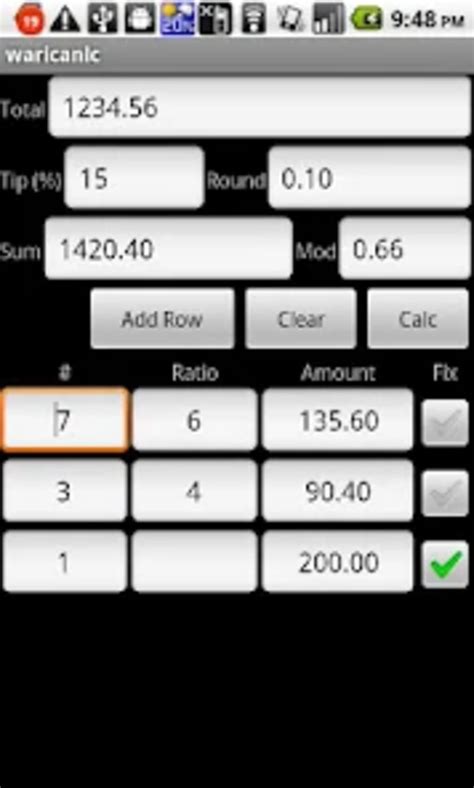 Android 용 Tip and Split Calculator 다운로드