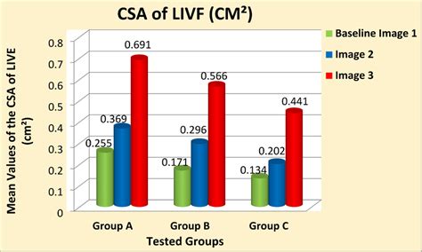 File Mean Values Of The Csa Of The Livf Cm At The Three 3d Ct Scan Images Different Tested Png