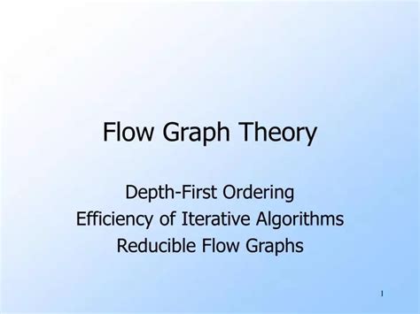 Ppt Flow Graph Theory Powerpoint Presentation Free Download Id1186961