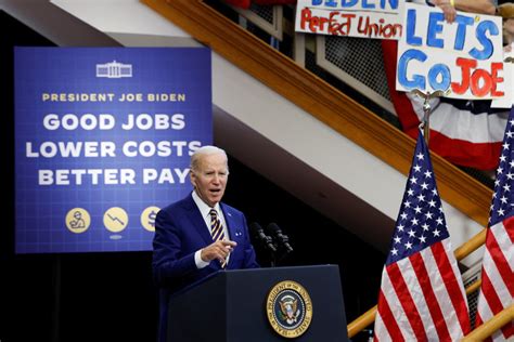 Why Biden Is Eager To Run On The Economy While Voters Still Have Their