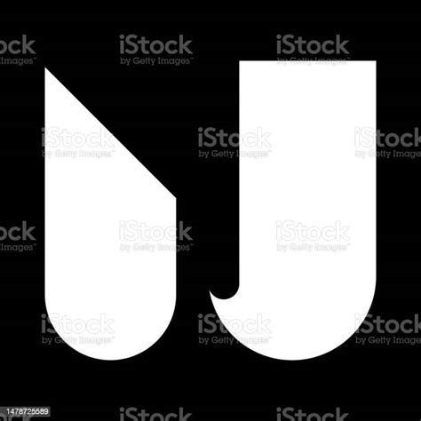 최소한의 뉴저지 로고 고급 배경에 Jn 편지의 아이콘입니다 Nj 모노그램 이니셜을 기반으로 한 로고 아이디어 전문적인 다양한 문자 기호와 배경에 Jn 로고 0명에 대한 스톡