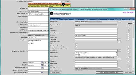Exception Fields Valuepro