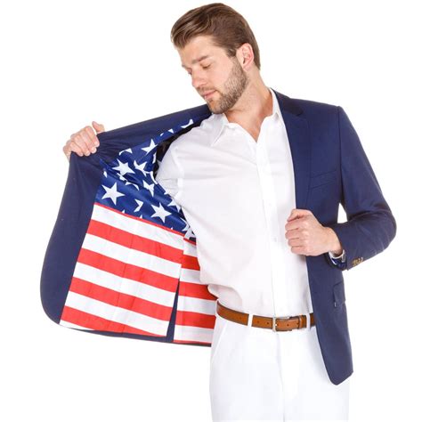 Mens Patriotic American Flag Apparel By Shinesty