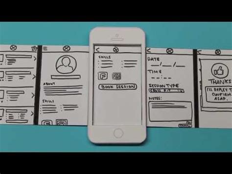 1 Mobile Application Design Paper Prototype Video YouTube Mobile Application Design