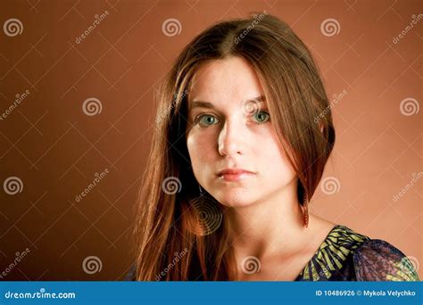 Fille Romantique Photo Stock Image Du Anticipation Verticale