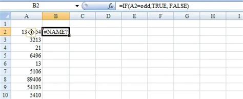 How To Check A Number Is Odd Or Even In Excel