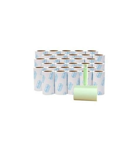 국산 100핸들 그린통큰리필30개 세트머리카락청소기청소롤찍찍이청소롤청소테이프롤먼지클리너롤러 티몬