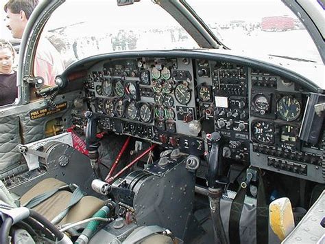 Cessna T 37 Tweety Bird Cockpit